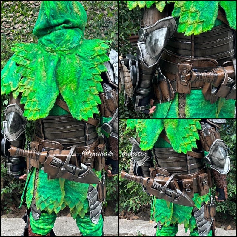 Monster Hunter - Pukei Pukei Armor Set - Etsy