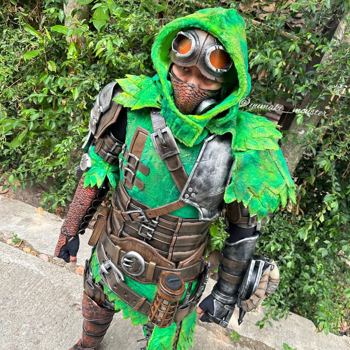 Monster Hunter - Pukei Pukei Armor Set - Etsy