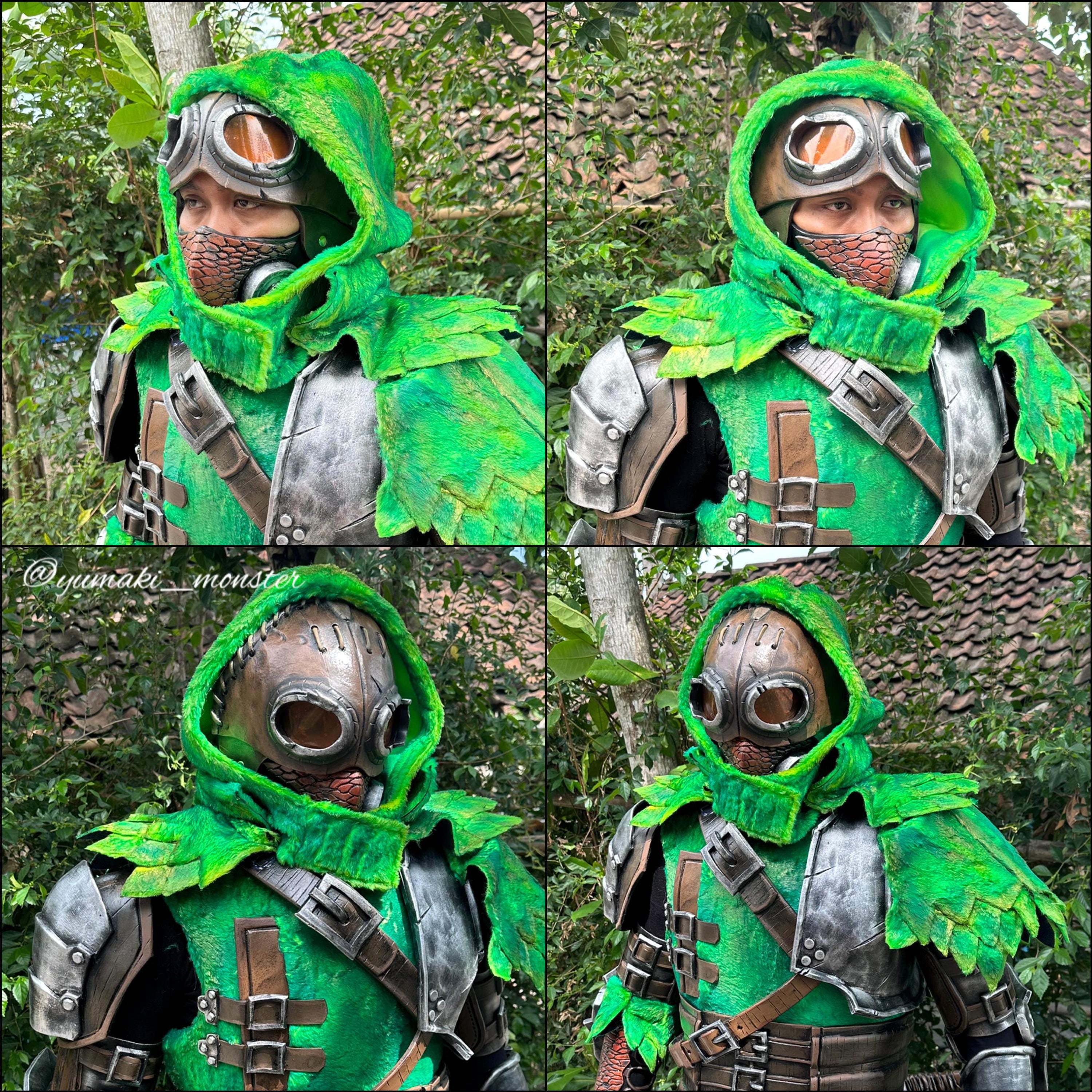 Monster Hunter - Pukei Pukei Armor Set - Etsy