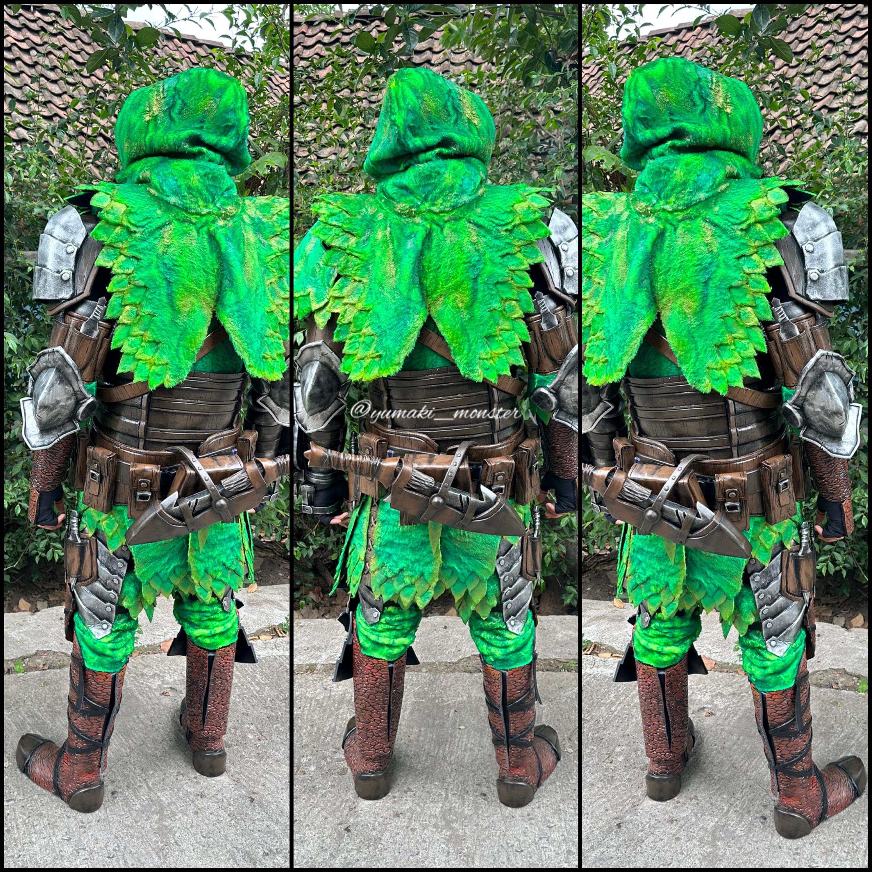 Monster Hunter - Pukei Pukei Armor Set - Etsy