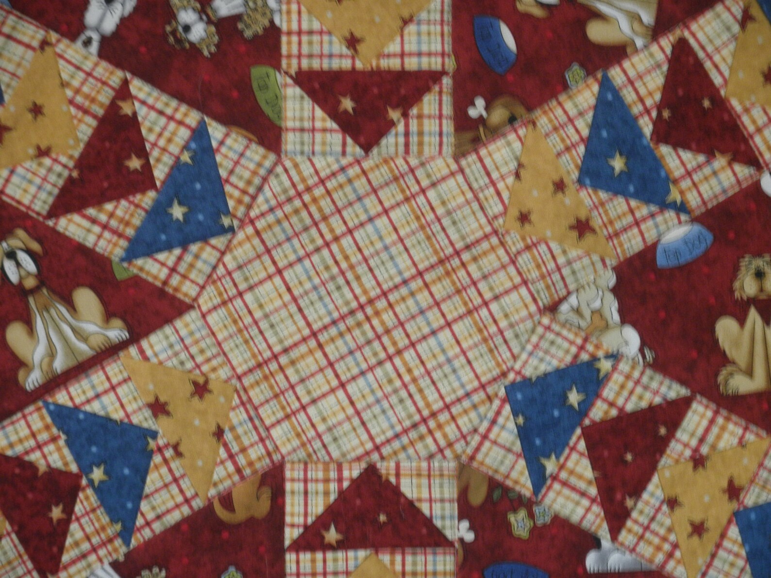 Quilted Flying Geese Table Topper (UNTT26) Puppy Dogs - Etsy