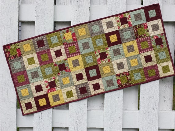 Cedar Box Table Runner EDTR39 Field Notes - Etsy