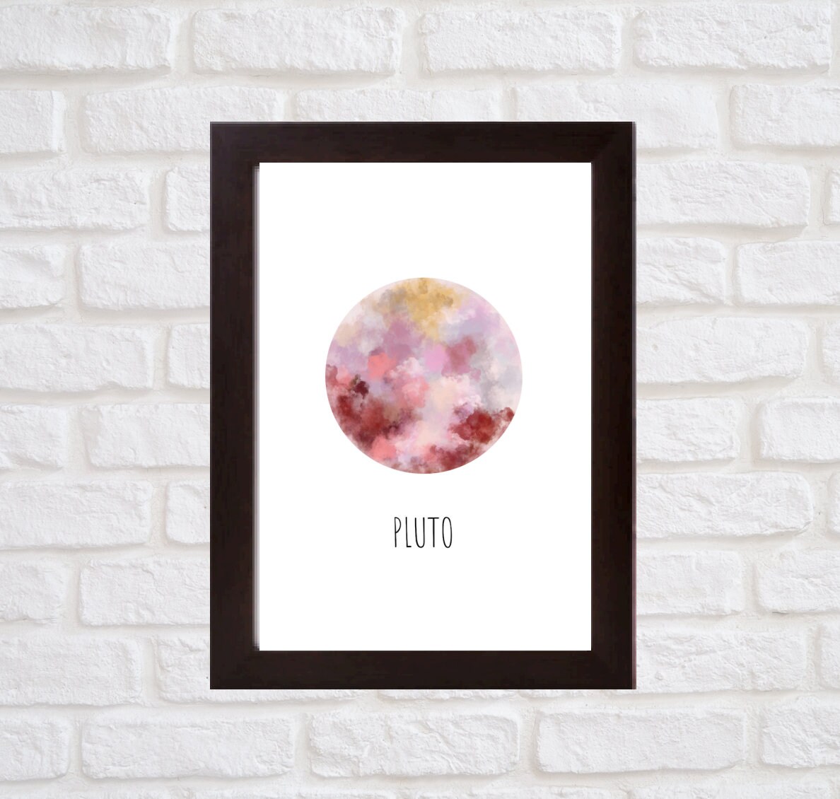 Solar System Prints, Planets Posters, A4, Set, Boys Space Bedroom ...