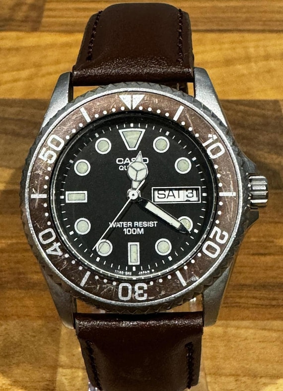 vintage casio 100m diver - Gem