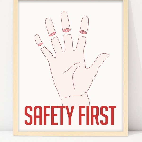 Work Safety Poster - Etsy