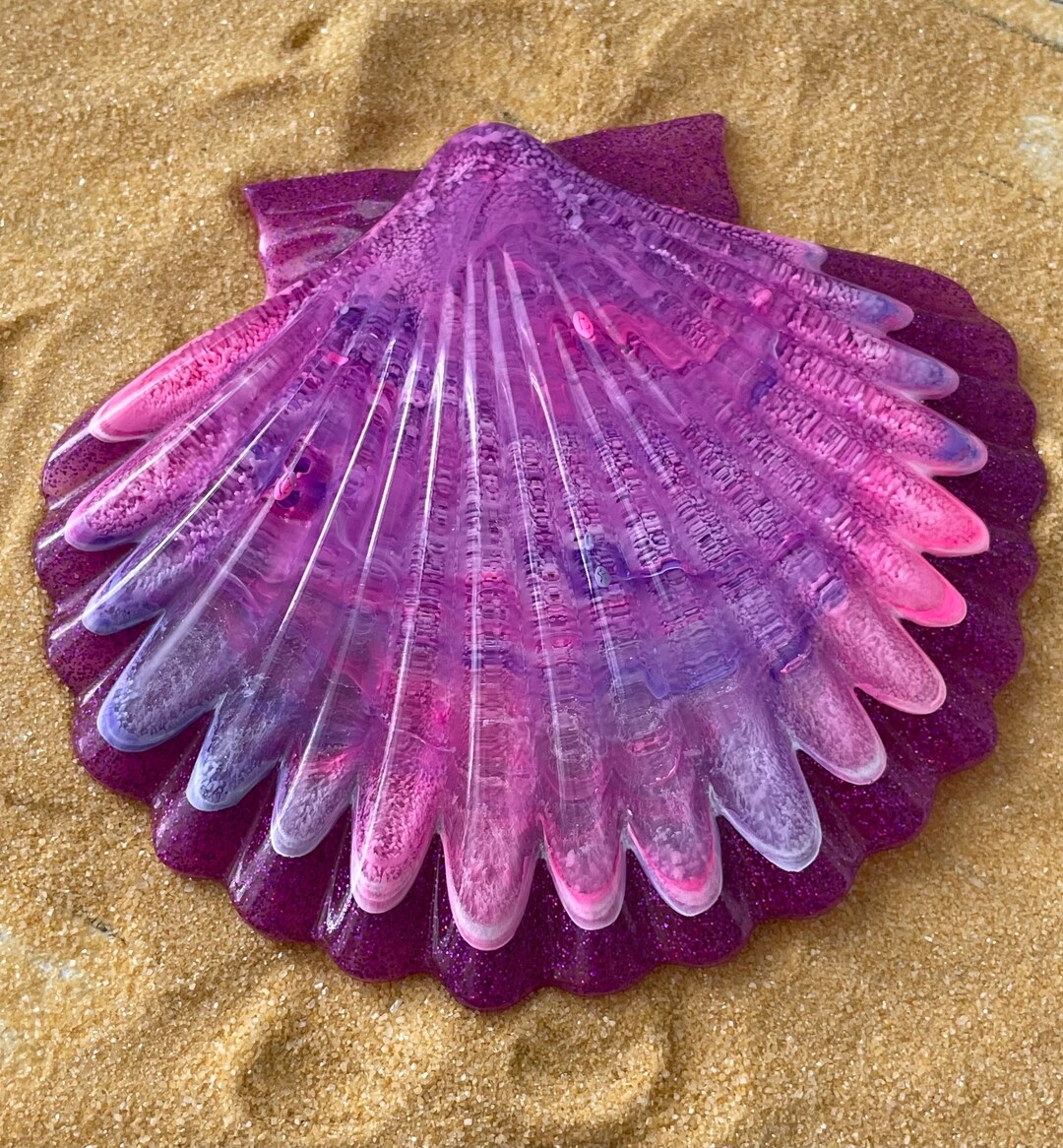 Resin Seashell Decor - Etsy