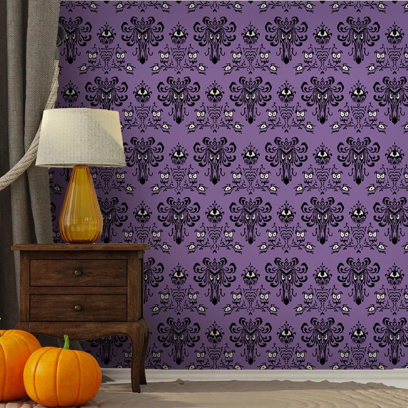 Wallpaper Shower Curtain - Etsy