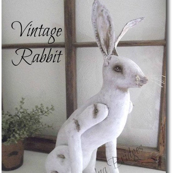 Primitive Rabbit Patterns - Etsy