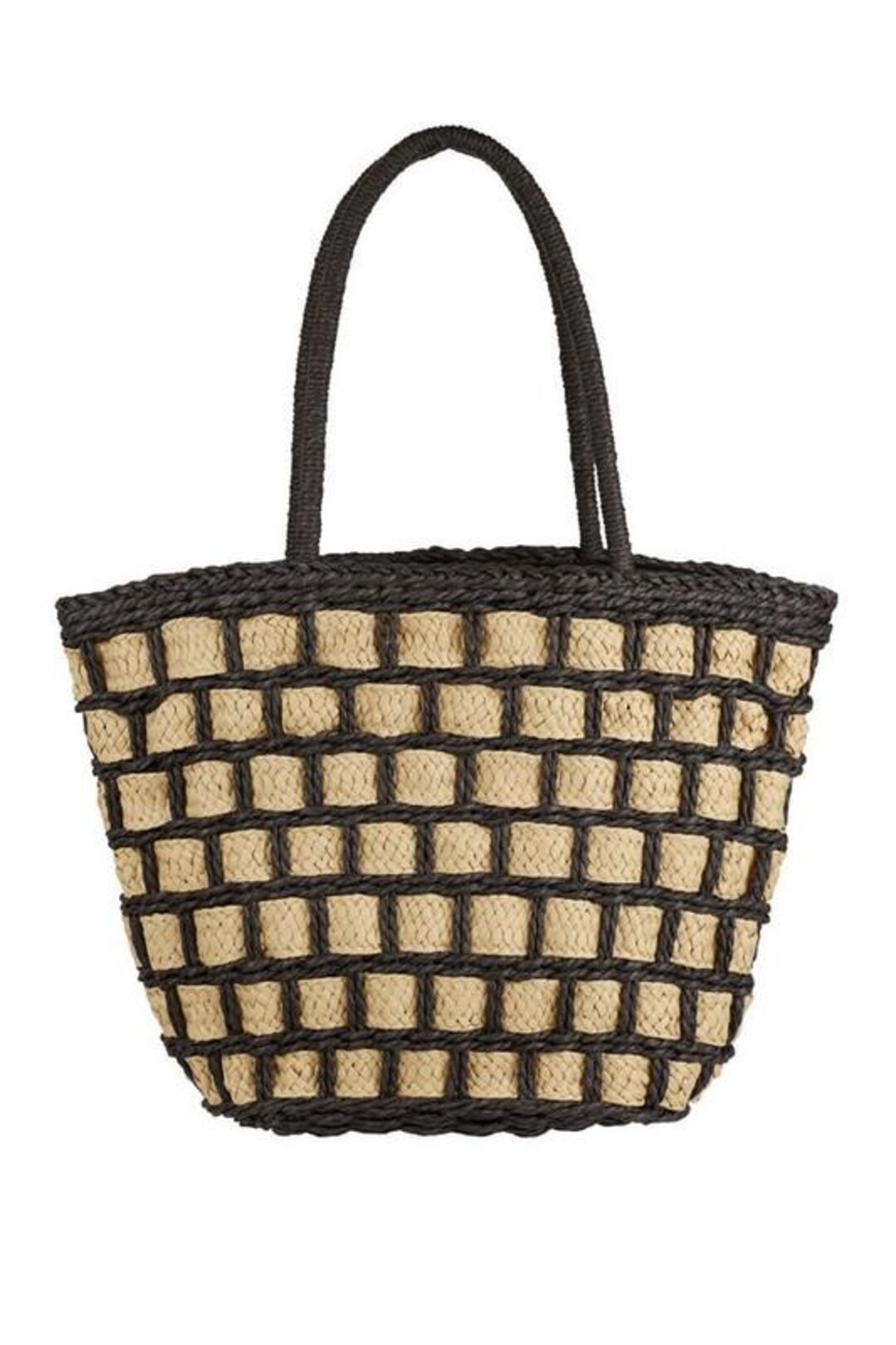Classic French Block Color Tote Bag in Black or White - Etsy