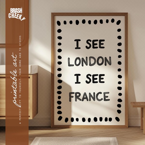 I See London I See France - Etsy