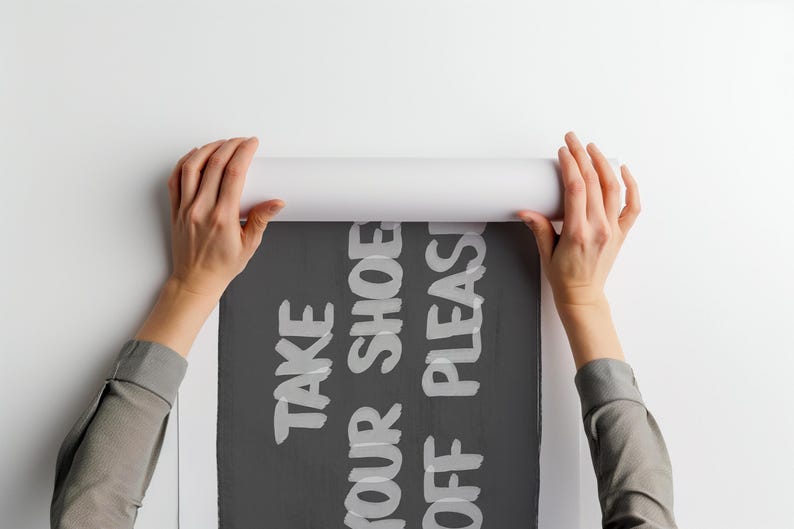 Take off Your Shoes Please PRINTABLE, Remove Your Shoes Digital Print ...