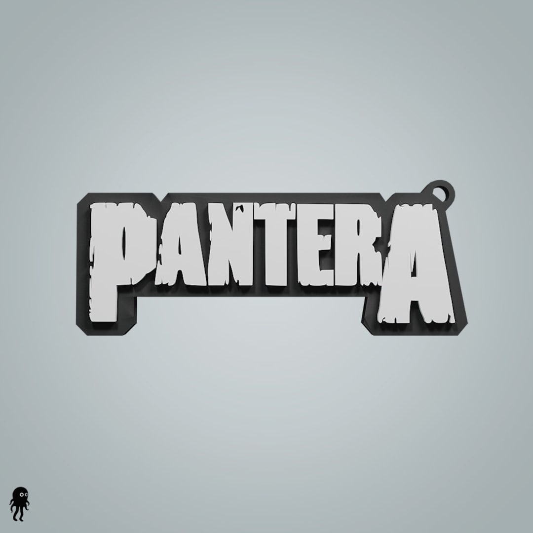Pantera Band Logo Keychain - Etsy