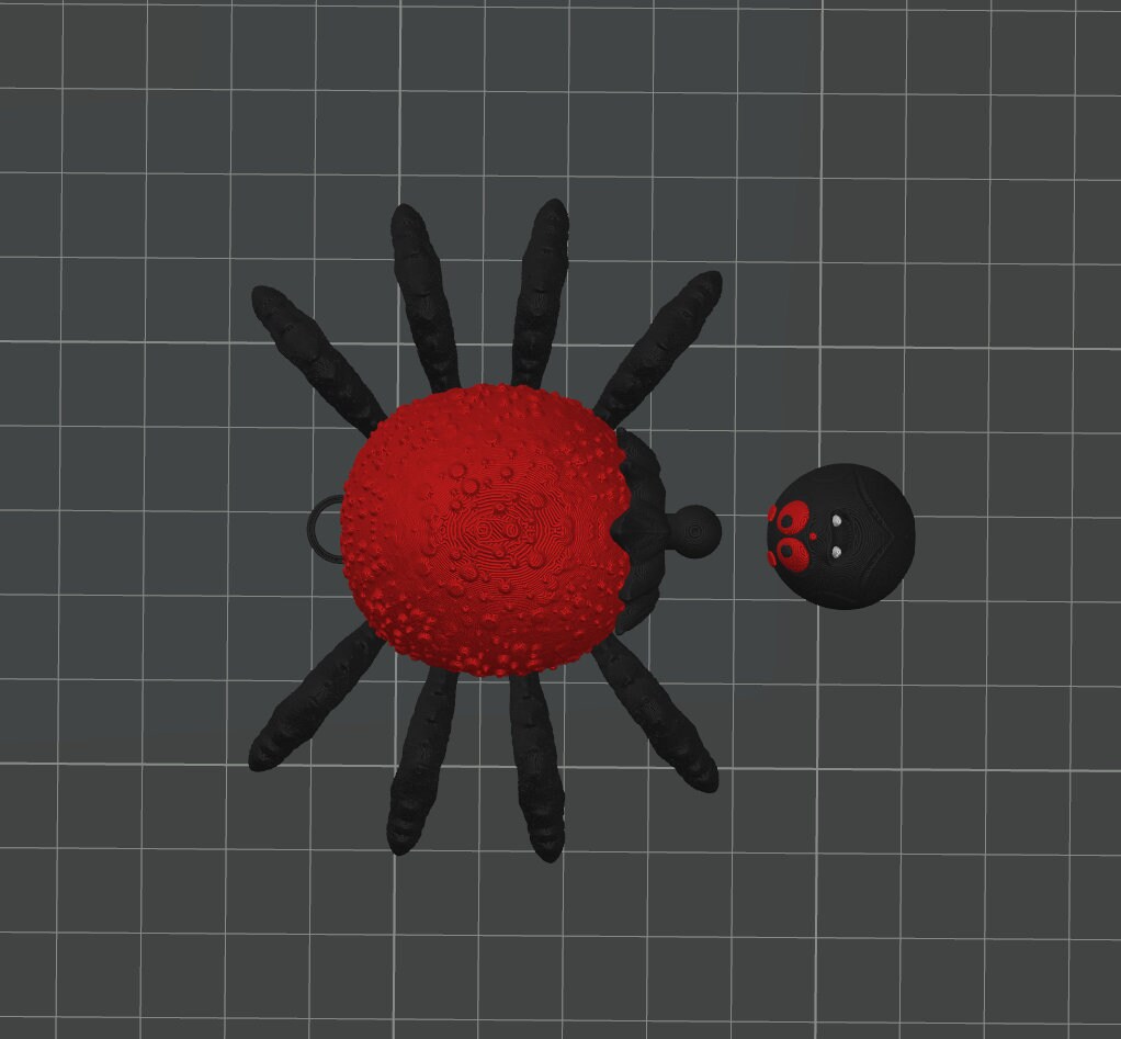 Spider Digital STL & 3MF File for 3d Printing - Etsy