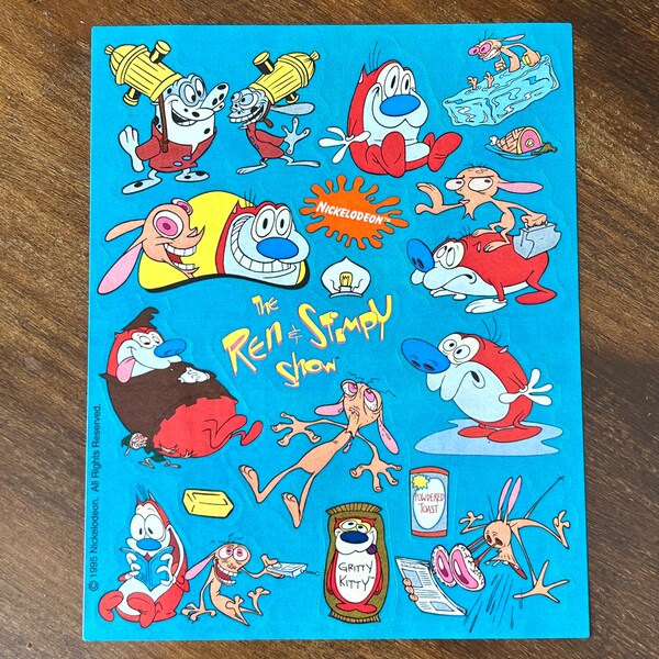 Nickelodeon Stickers - Etsy