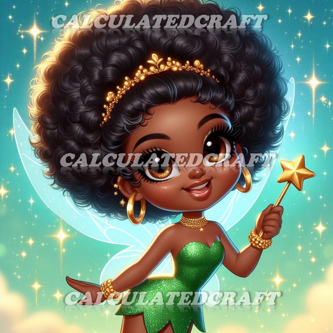 Tinker Bell Digital Art PNG - Etsy