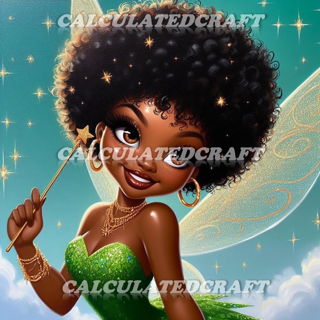 Tinker Bell Art Digital Painting PNG - Etsy