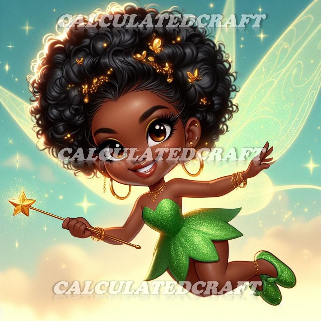 Tinker Bell Digital Art PNG - Etsy