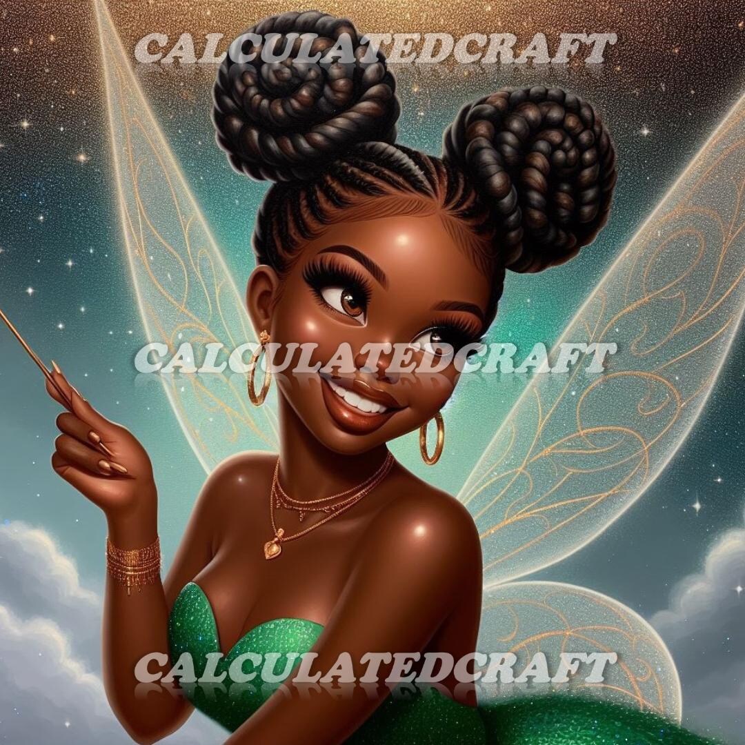 Tinker Bell Art Digital Painting PNG - Etsy