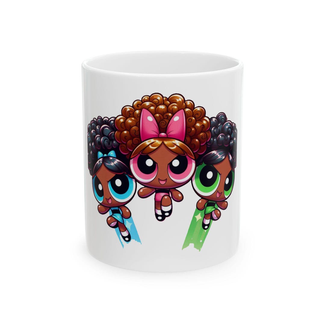 Powerpuff Girls Ceramic Mug 11oz, 15oz - Etsy