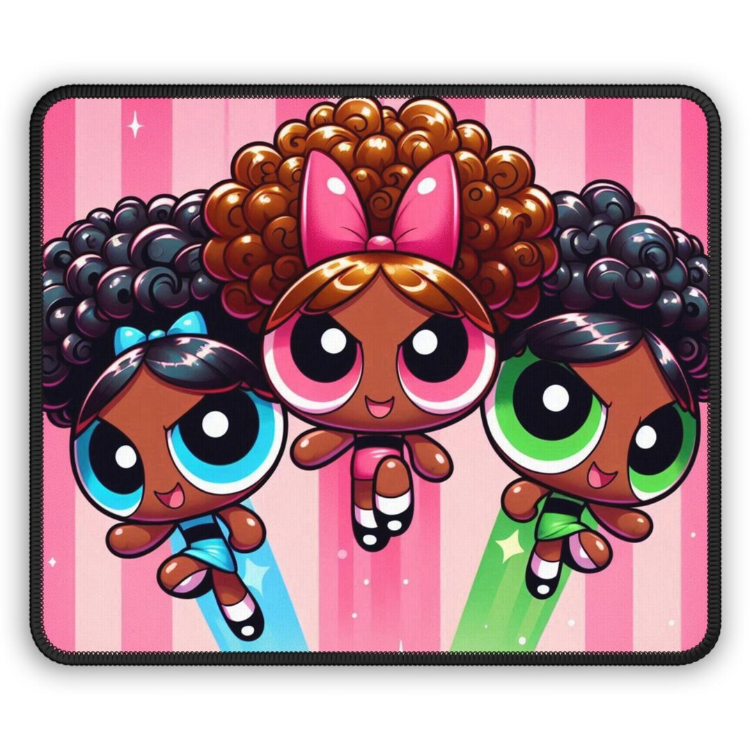 Powerpuff Girls Inspired Gaming Mouse Pad | Perfect for Gamers, Office ...