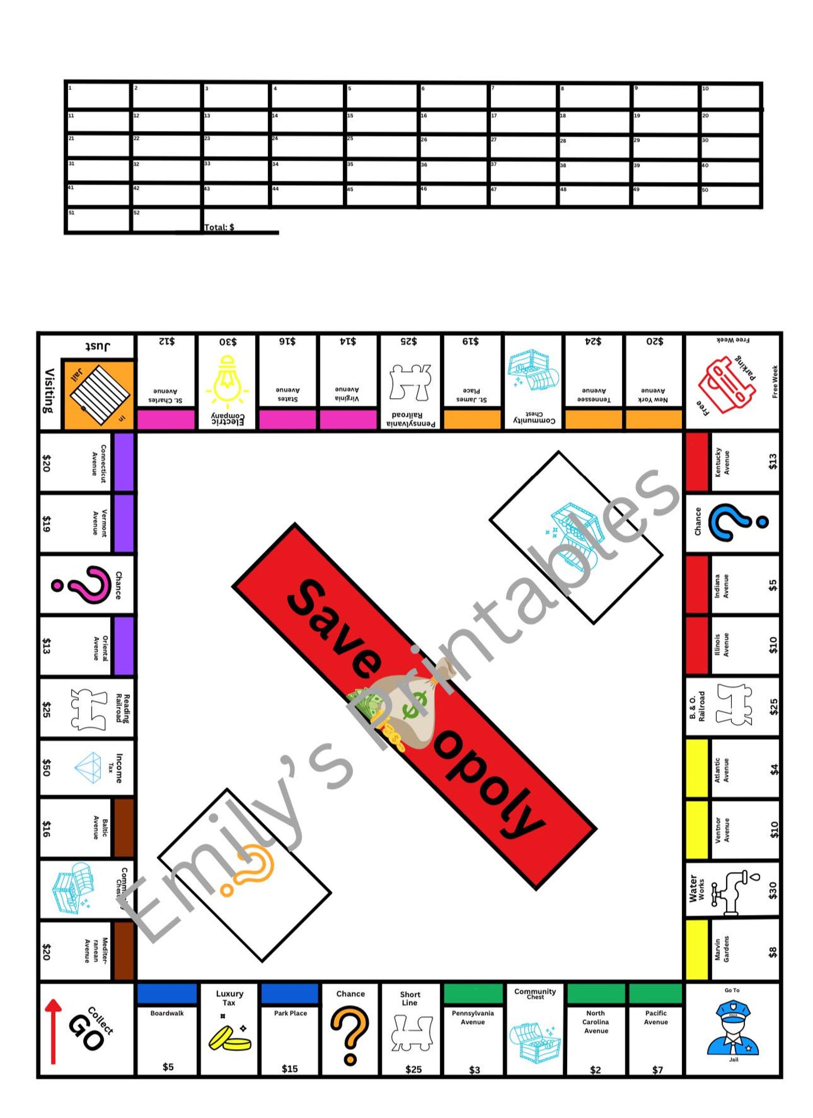 Saveopoly - Etsy