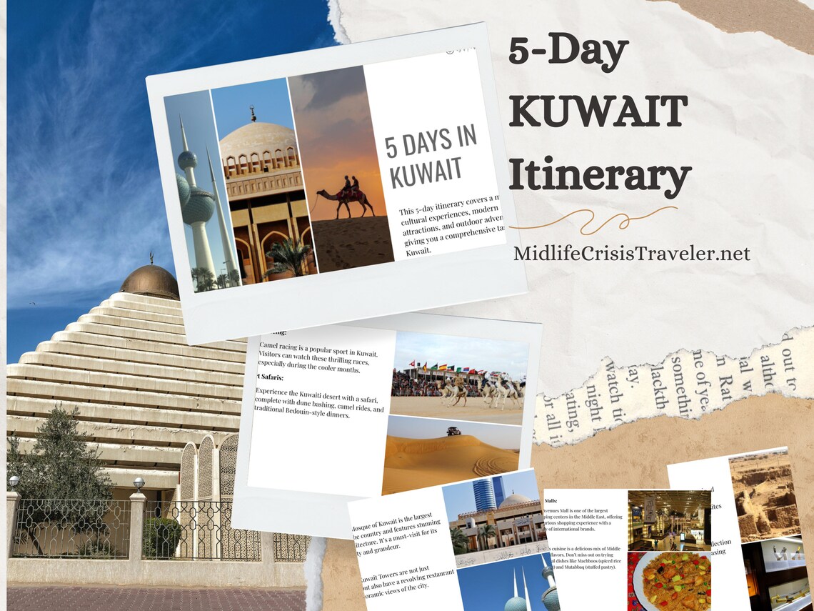 5-day Kuwait Travel Itinerary, Kuwait Travel Guide PDF, Kuwait City ...