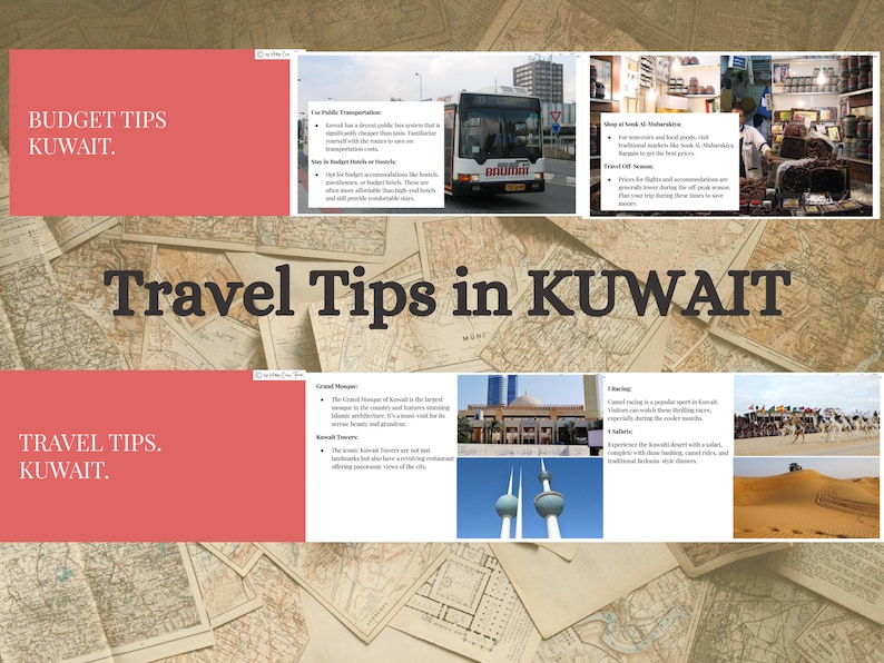 5-day Kuwait Travel Itinerary, Kuwait Travel Guide PDF, Kuwait City ...