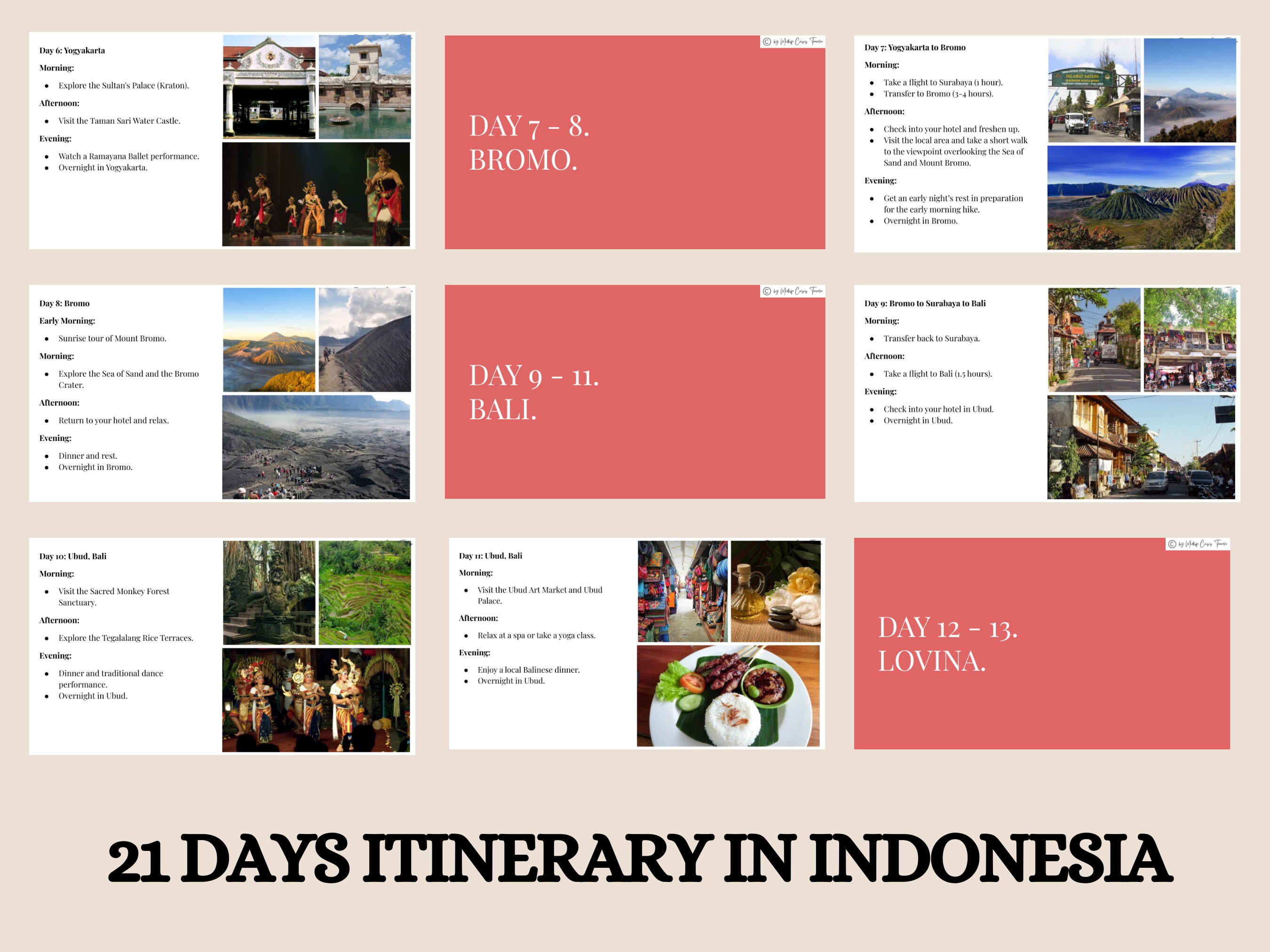 21-day Indonesia Travel Itinerary, Bali, Jakarta, Yogyakarta, Lombok ...