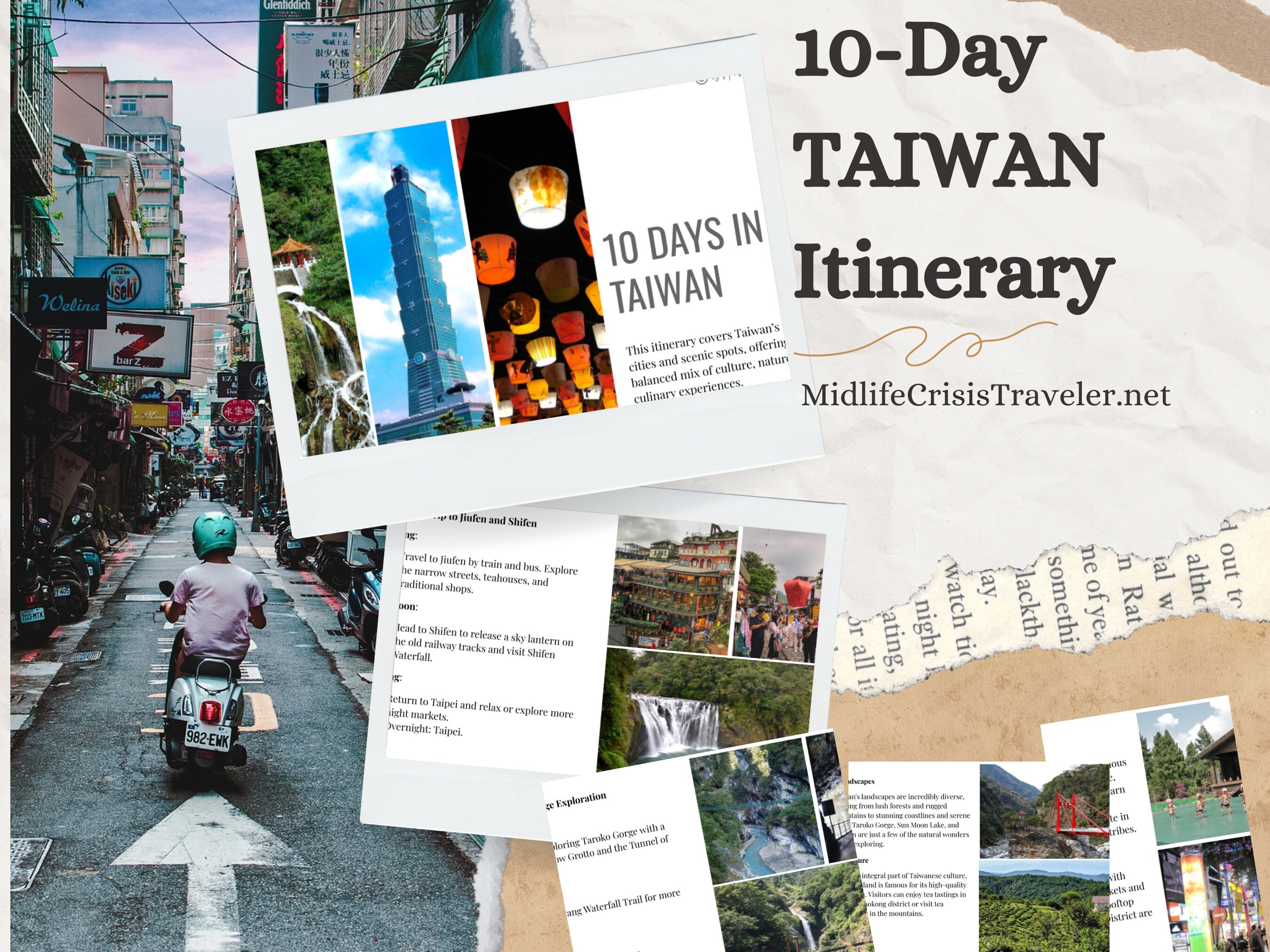 10-day Taiwan Travel Itinerary, Taipei, Sun Moon Lake, Taroko Gorge ...