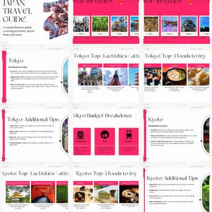 Japan Travel Guide PDF - Top Cities Itinerary With Must-see Attractions ...