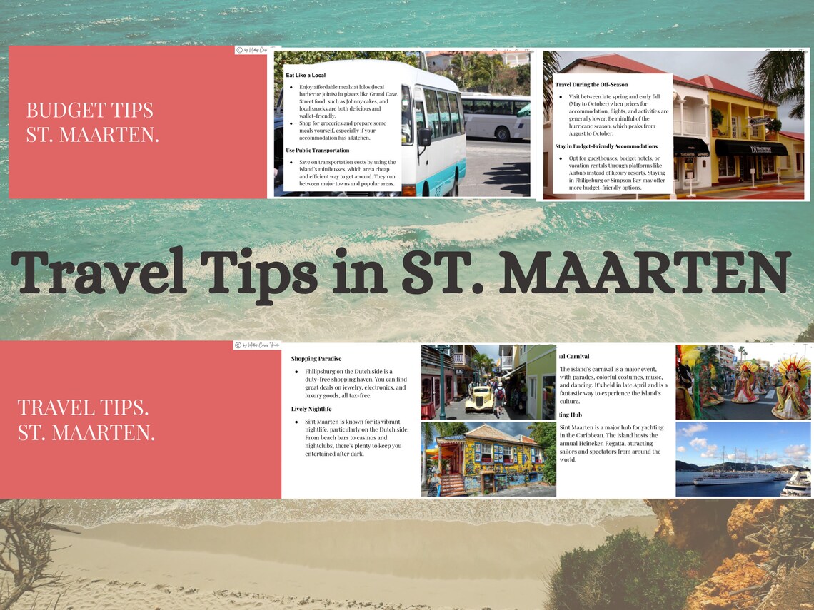 7-day Sint Maarten Itinerary, St Maarten Travel Guide PDF, Caribbean ...