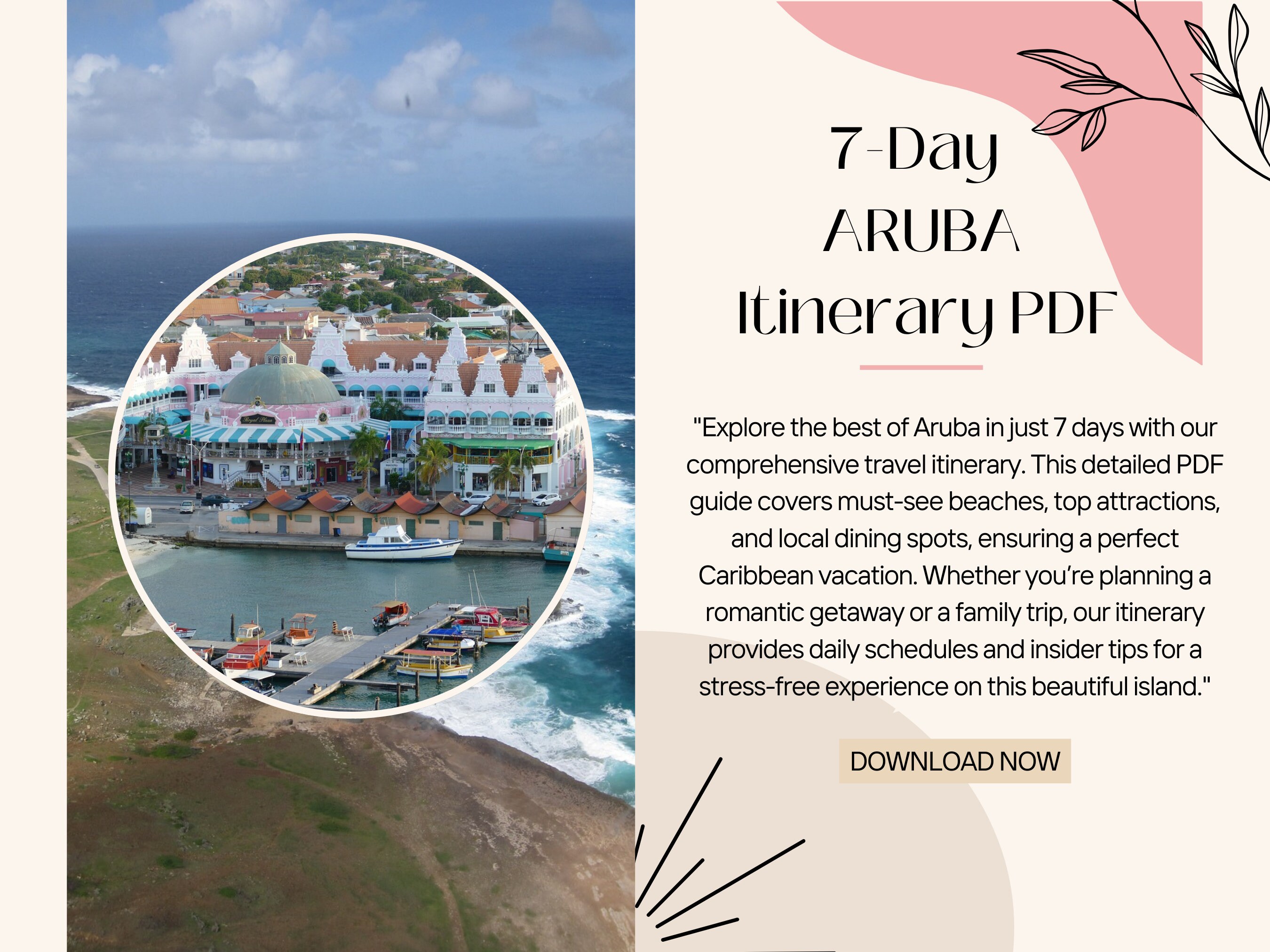 7-day Aruba Itinerary, Aruba Travel Guide PDF, Aruba Vacation Planner ...