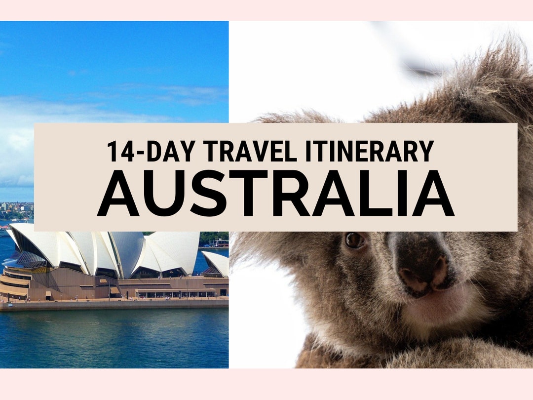 14-day Australia Travel Itinerary, Australia Travel Guide PDF, Sydney ...