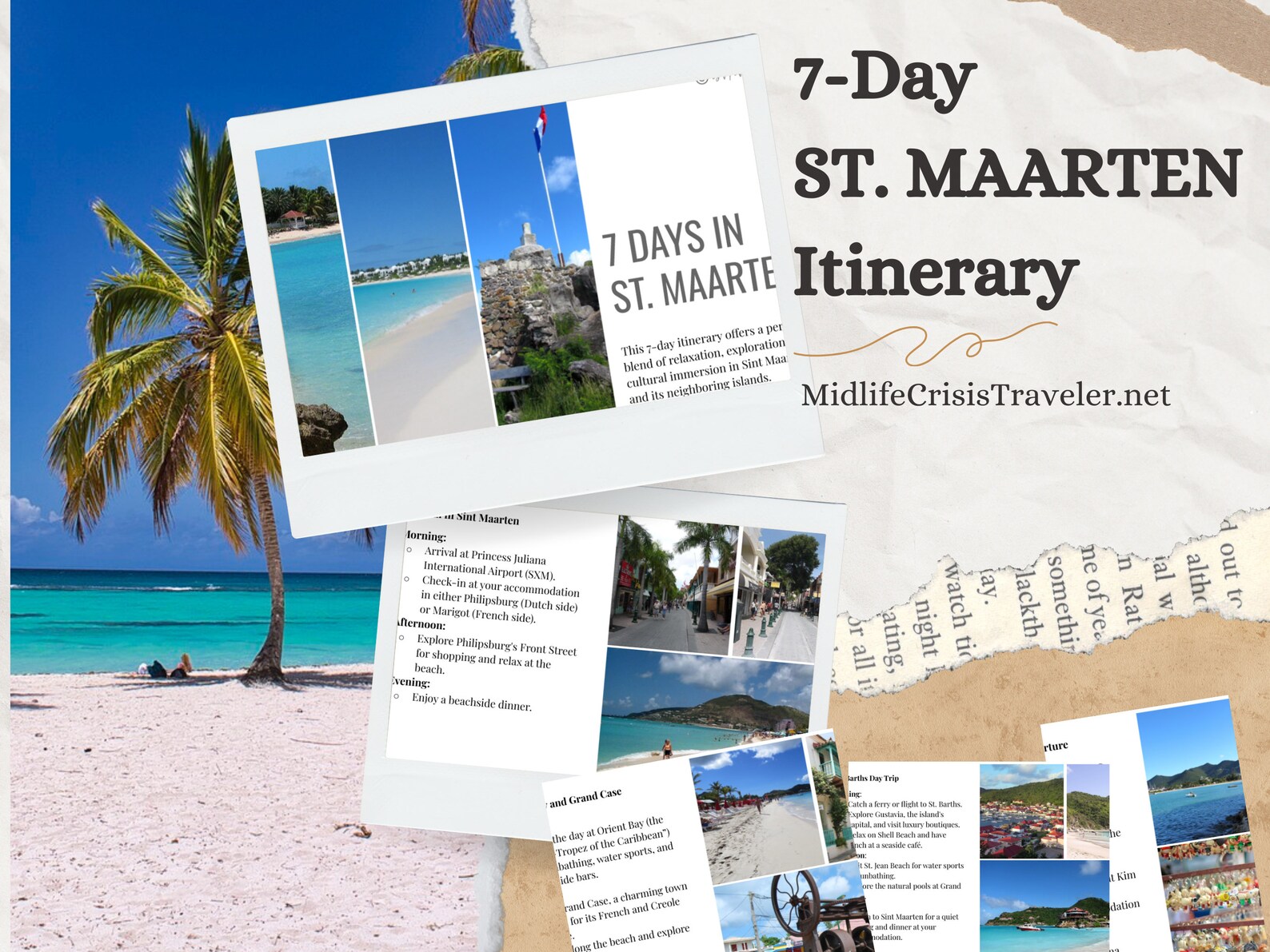 7-day Sint Maarten Itinerary, St Maarten Travel Guide PDF, Caribbean ...