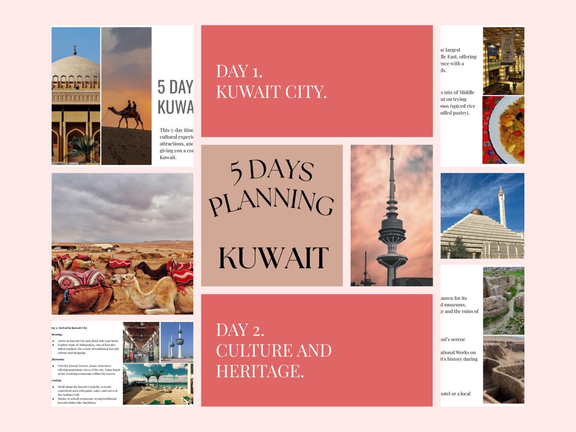 5-day Kuwait Travel Itinerary, Kuwait Travel Guide PDF, Kuwait City ...