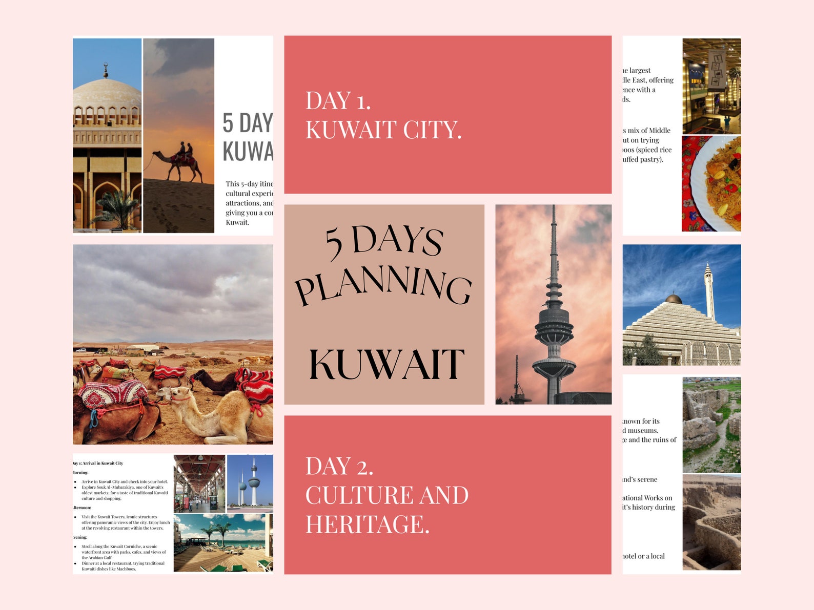 5-day Kuwait Travel Itinerary, Kuwait Travel Guide PDF, Kuwait City ...
