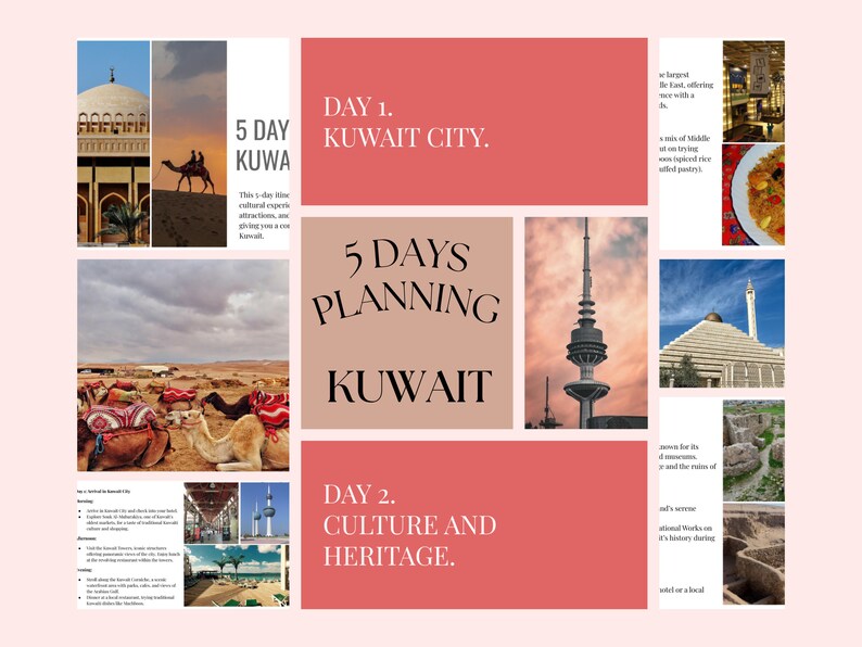 5-day Kuwait Travel Itinerary, Kuwait Travel Guide PDF, Kuwait City ...