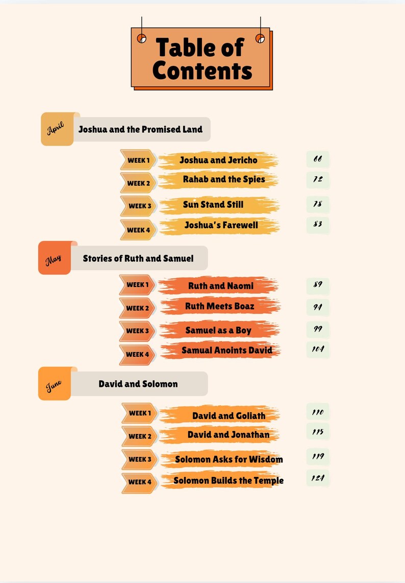 Kid's One-year Bible Lesson Plans: A Detailed Guide With Fun Activities ...