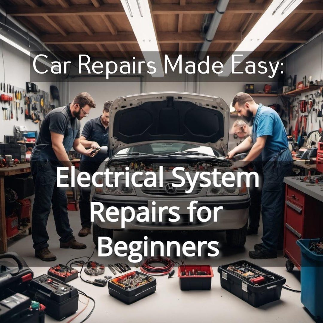 Car Repairs Made Easy: Electrical System Repairs for Beginners - Etsy
