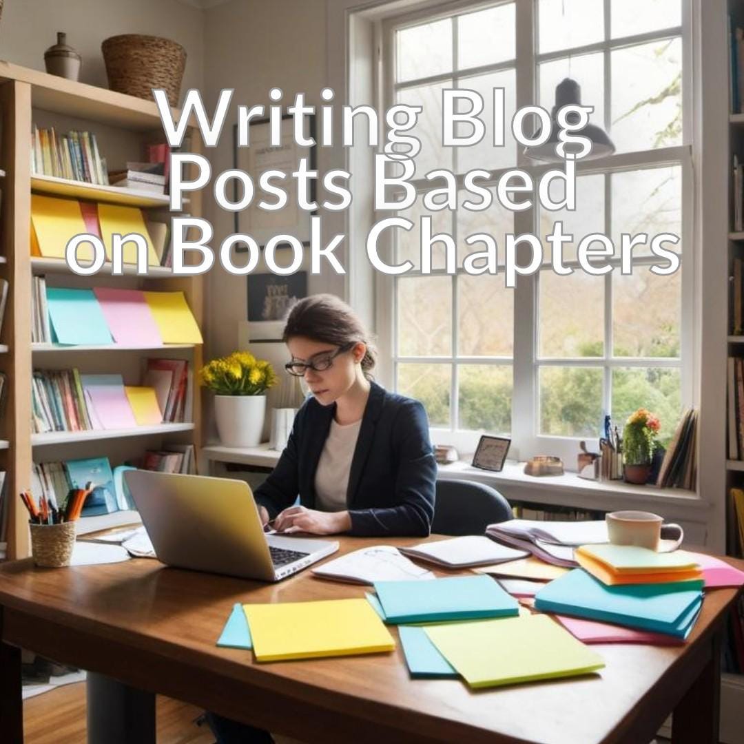 Writing Blog Posts Based on Book Chapters - Etsy