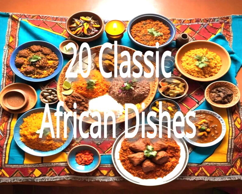 20 Classic African Dishes - Etsy
