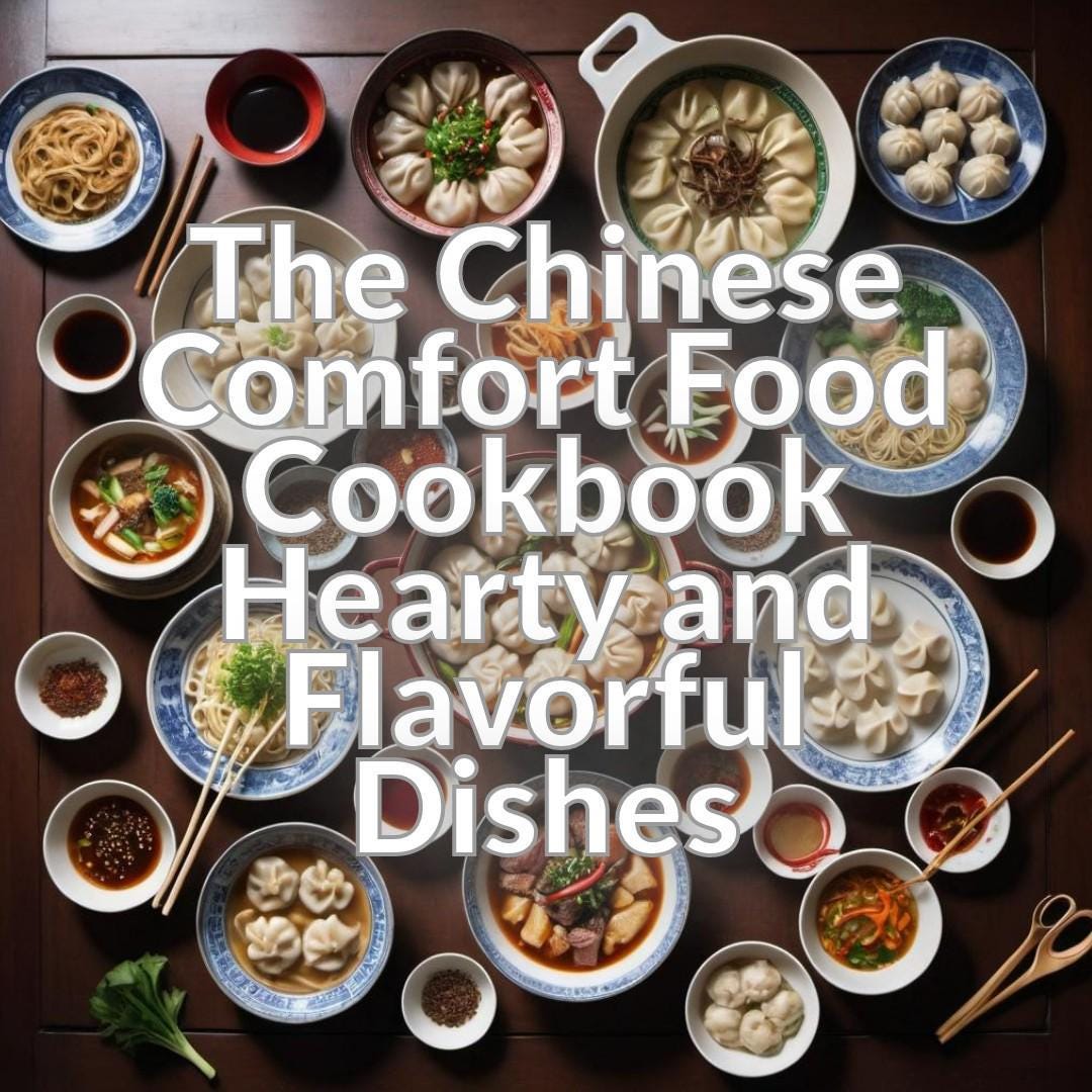 The Chinese Comfort Food Cookbook: Hearty and Flavorful Dishes - Etsy