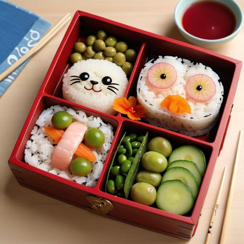 Bento Box Bliss: Creative and Healthy Japanese Lunches - Etsy