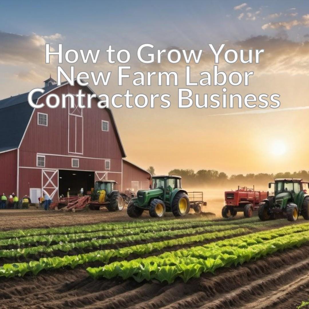How to Grow Your New Farm Labor Contractors Business - Etsy