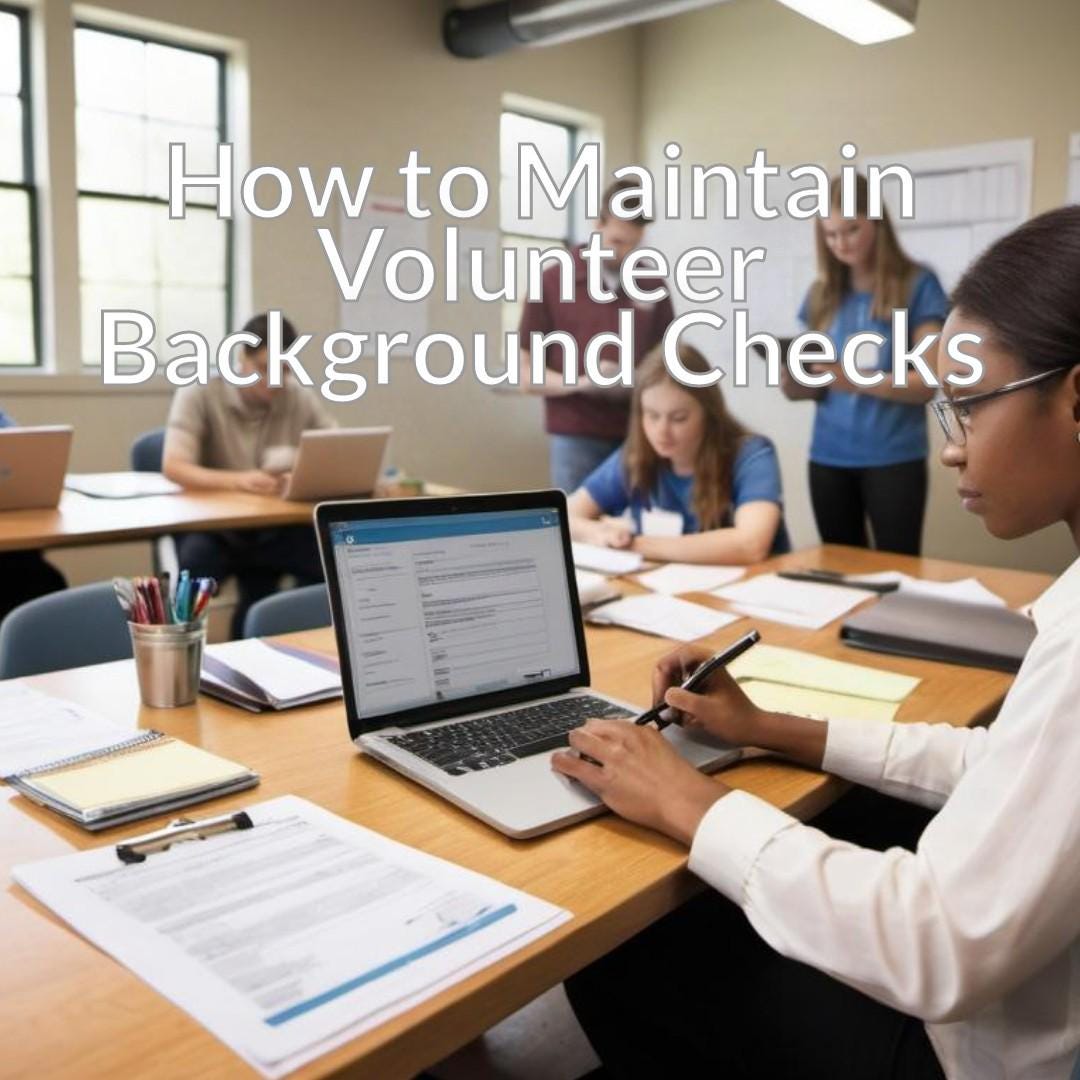How to Maintain Volunteer Background Checks - Etsy