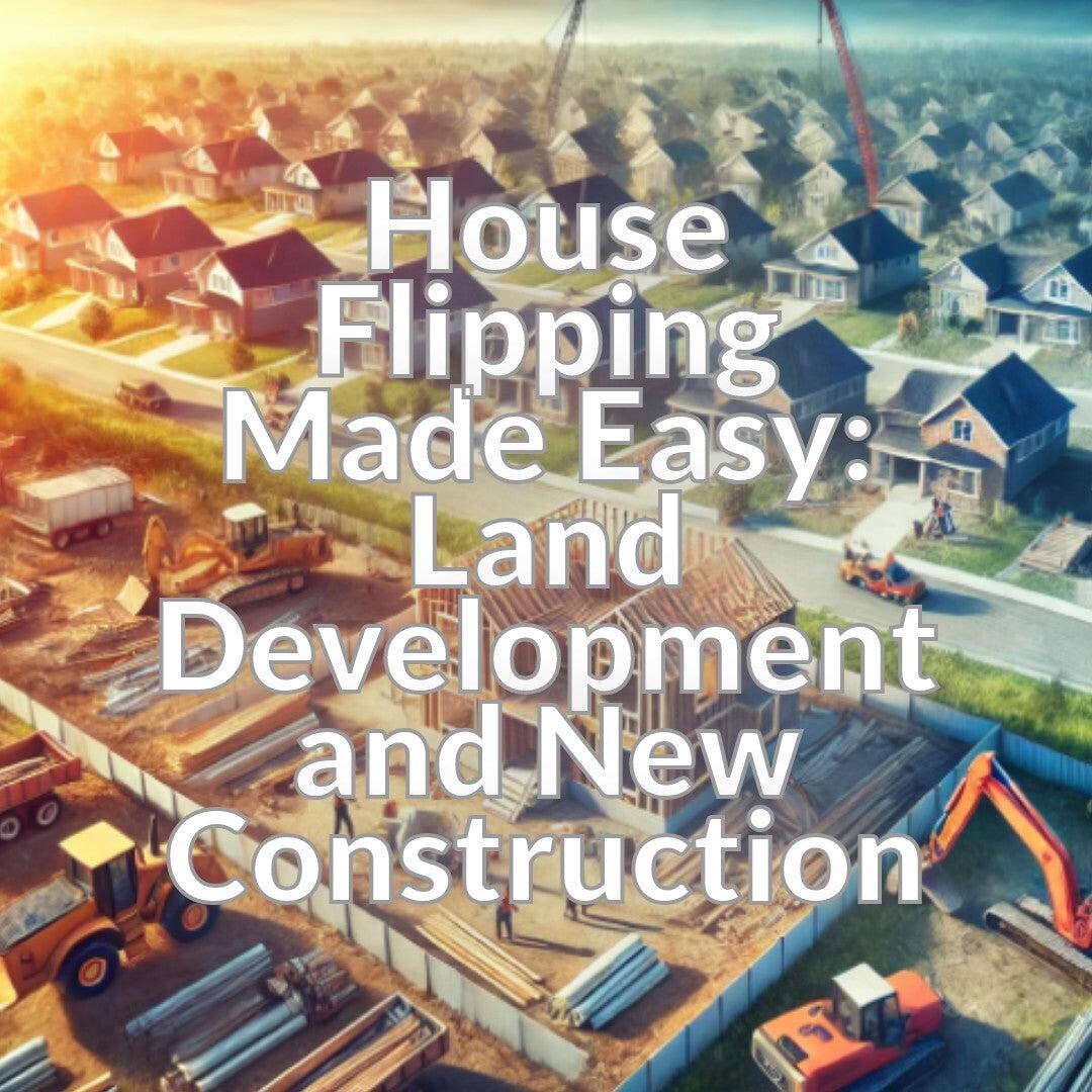 House Flipping Made Easy: Land Development and New Construction - Etsy