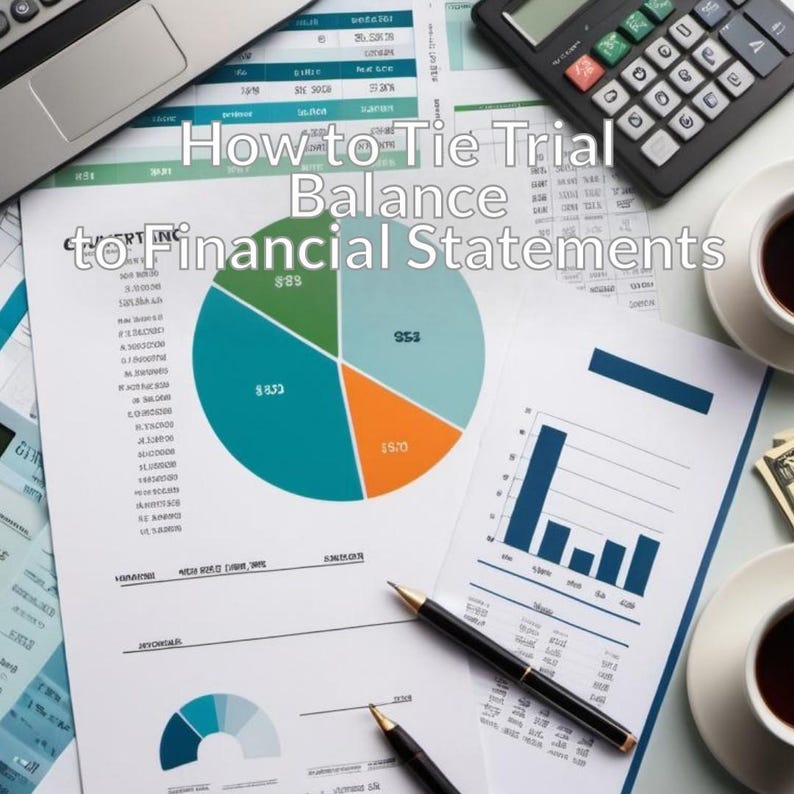 How to Tie Trial Balance to Financial Statements - Etsy