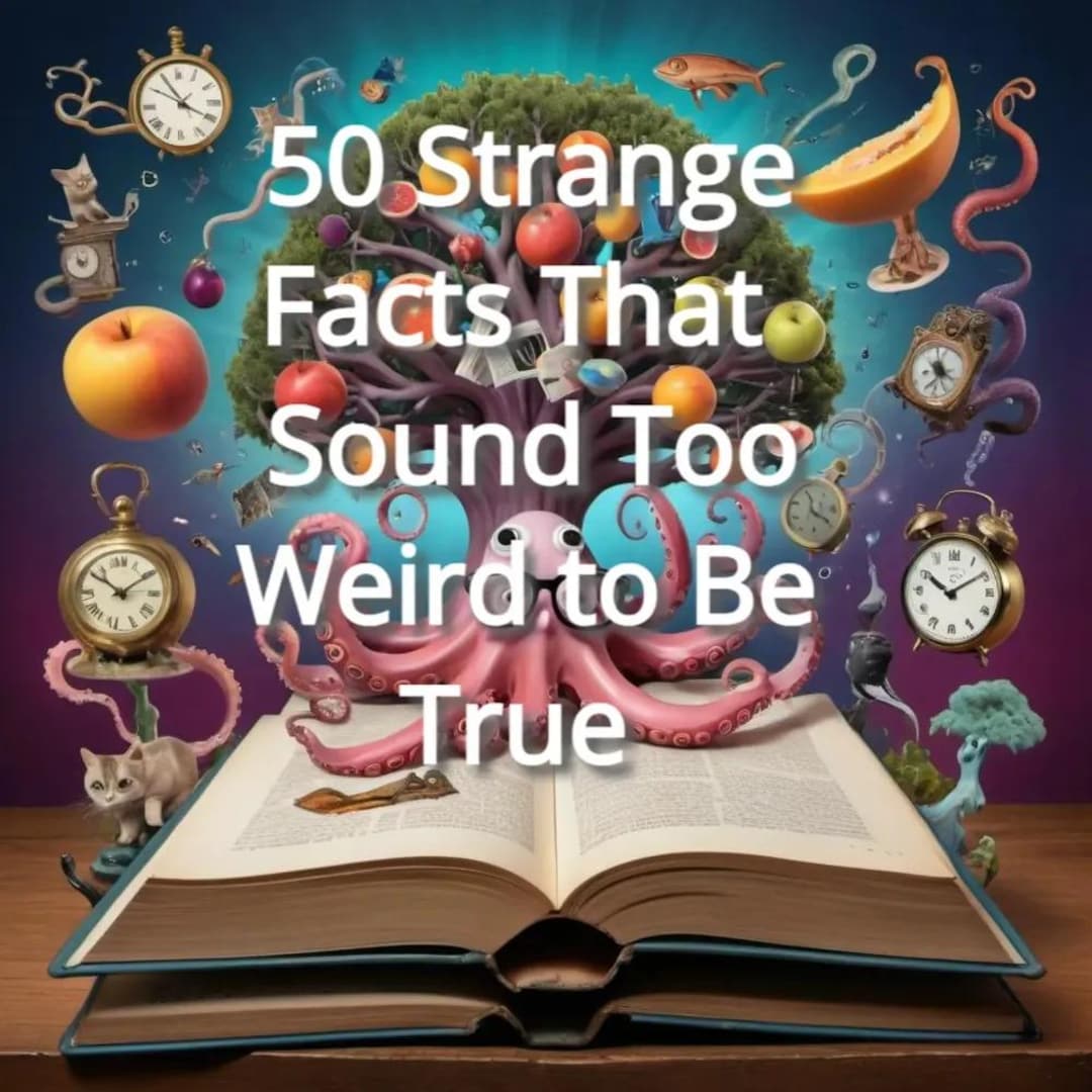 50 Strange Facts That Sound Too Weird to Be True - Etsy