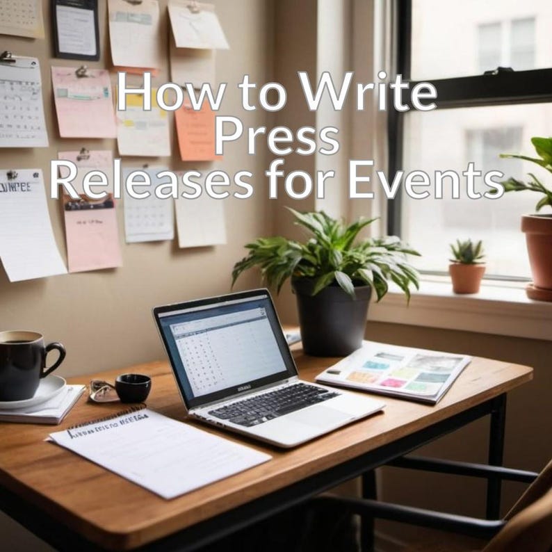 How to Write Press Releases for Events - Etsy