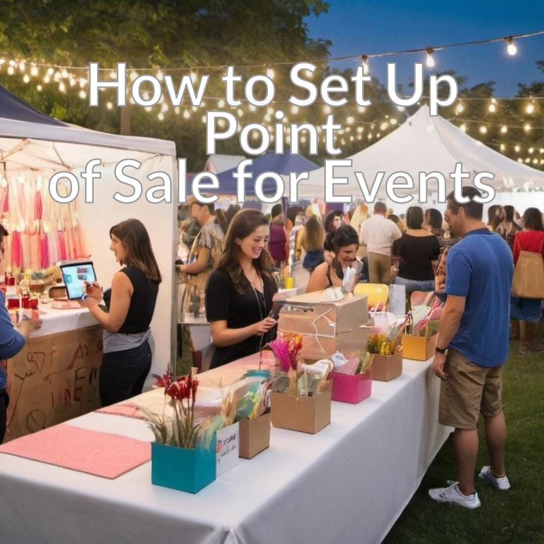 How to Set up Point of Sale for Events - Etsy